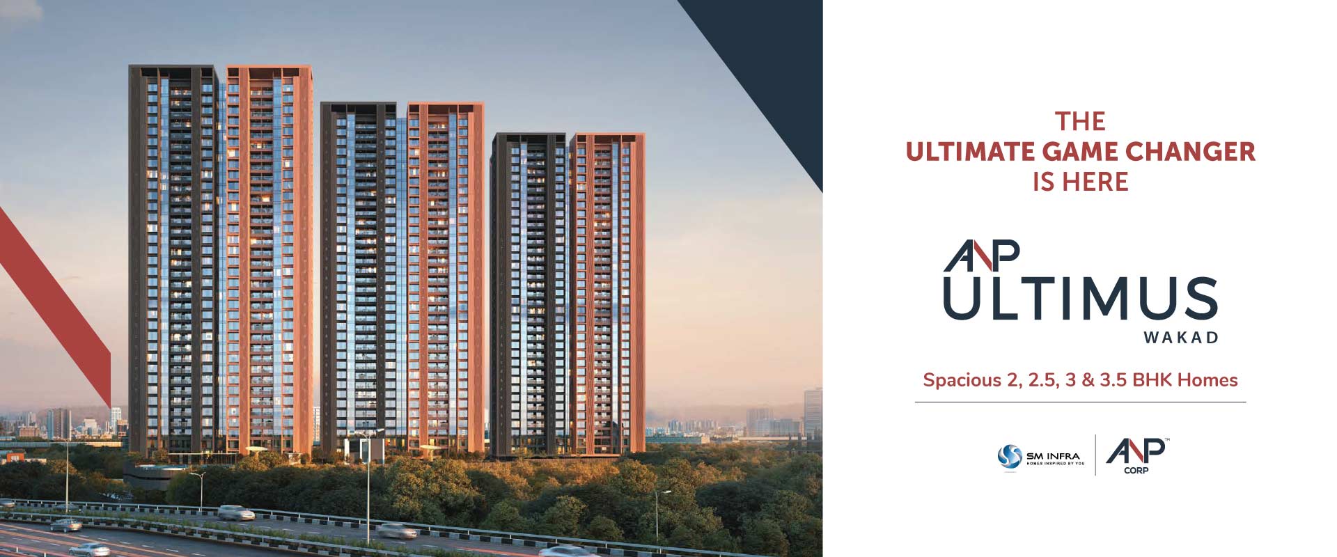 ANP Ultimus Review | Luxury 2, 2.5, 3 & 3.5 BHK Flats in Wak