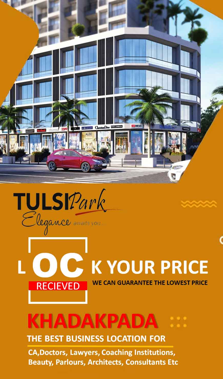 Tulsi Park Commercial Office Space For Sale in Khadakpada