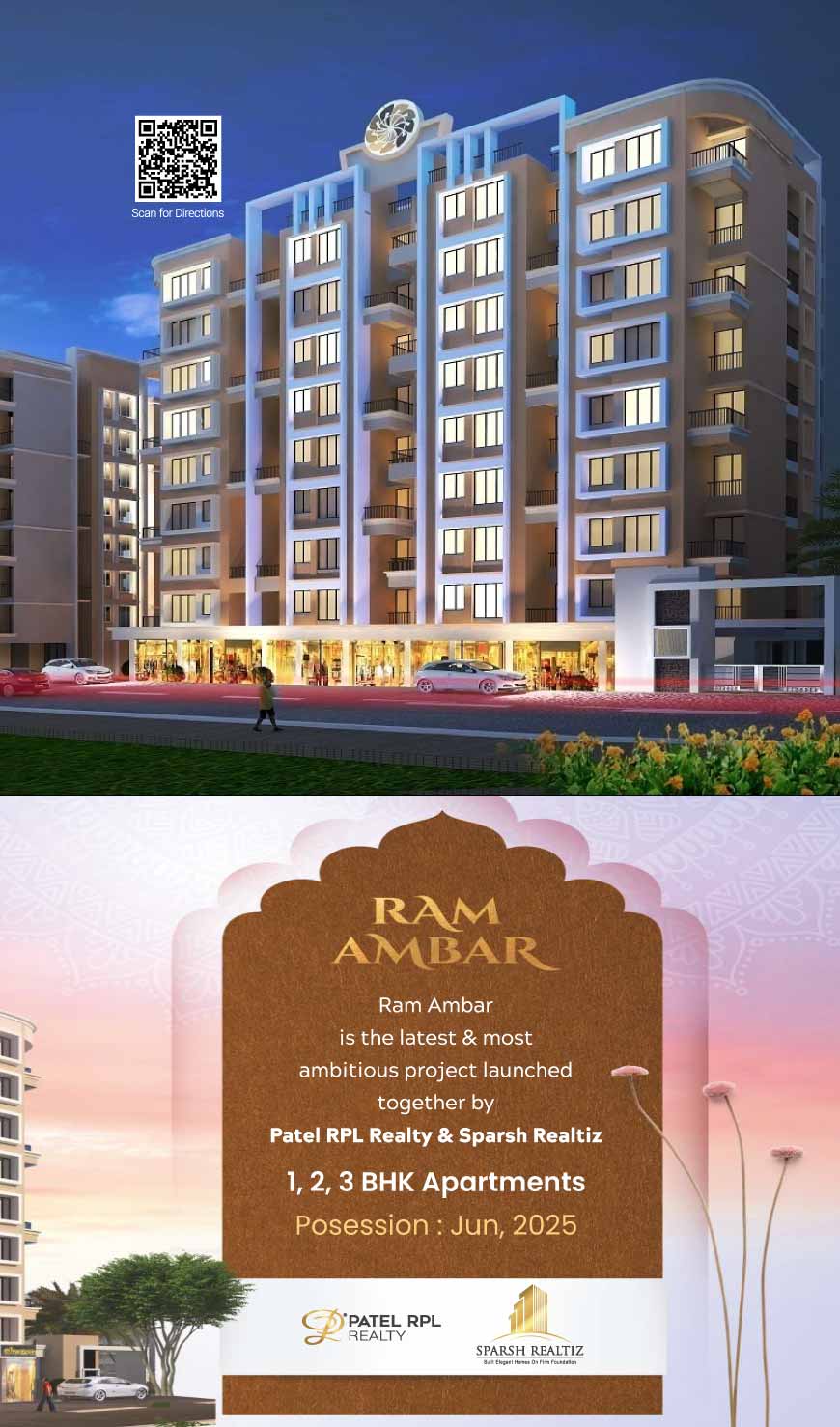 Ram Ambar Ready To Move 1, 2 & 3 BHK Flats in Ambernath
